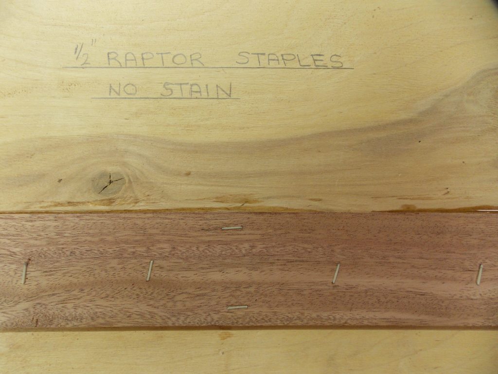 Raptor Plastic Staple to Metal T50 Staple Comparison - Don Collier ...