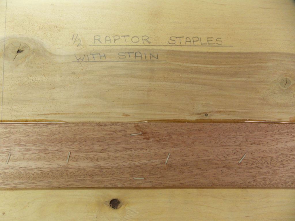 Raptor Plastic Staple to Metal T50 Staple Comparison - Don Collier ...